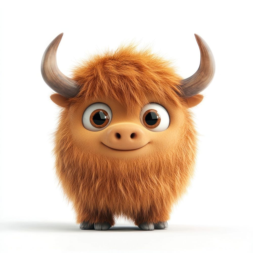 Yak yak illustration cartoon. | Free Photo Illustration - rawpixel