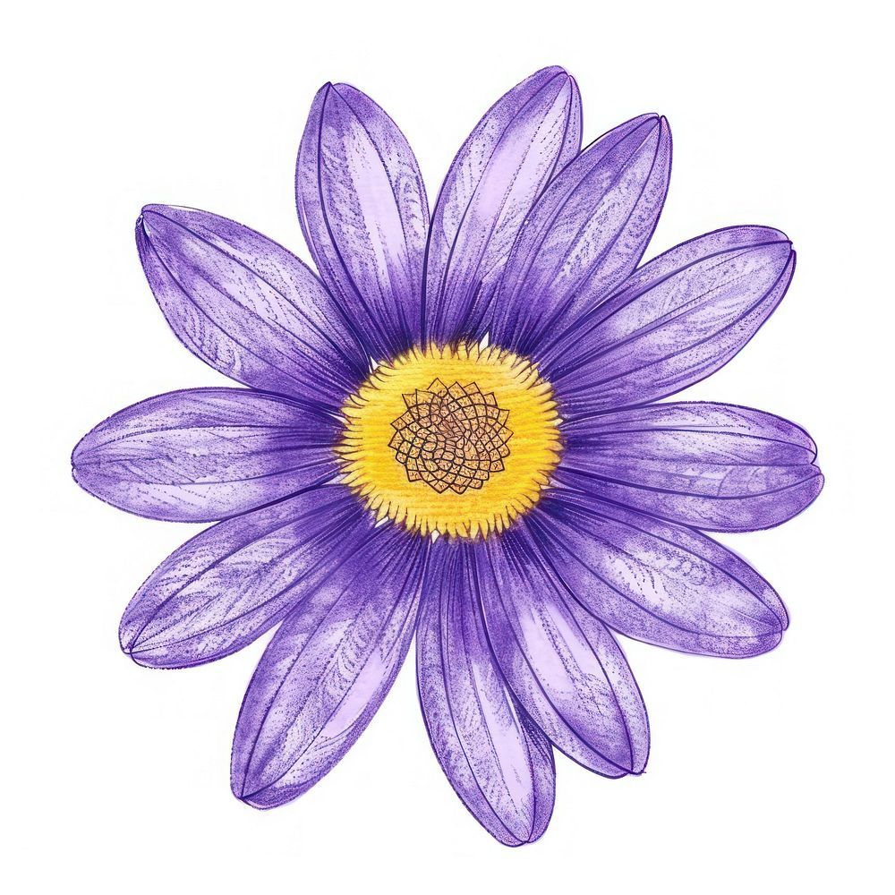 Light purple flower illustration vibrant | Free Photo Illustration ...