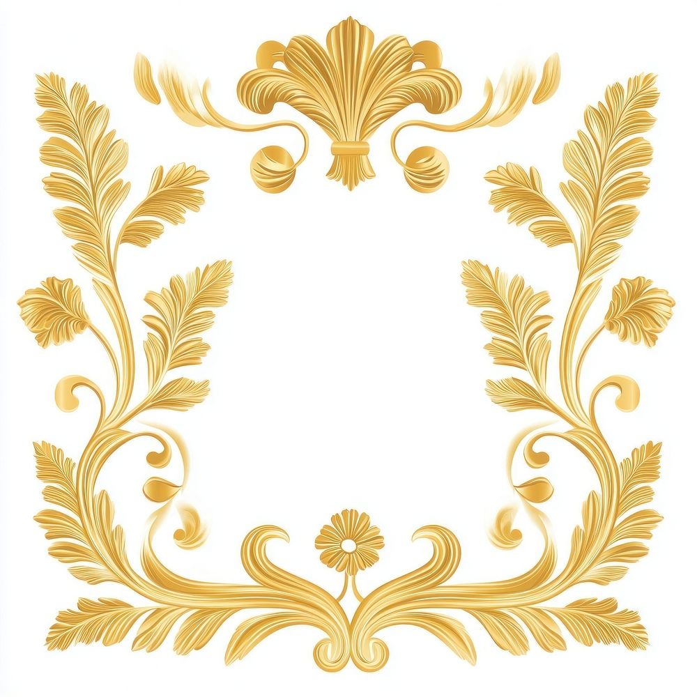 Gold decorative ancient Greek frame | Free Photo Illustration - rawpixel