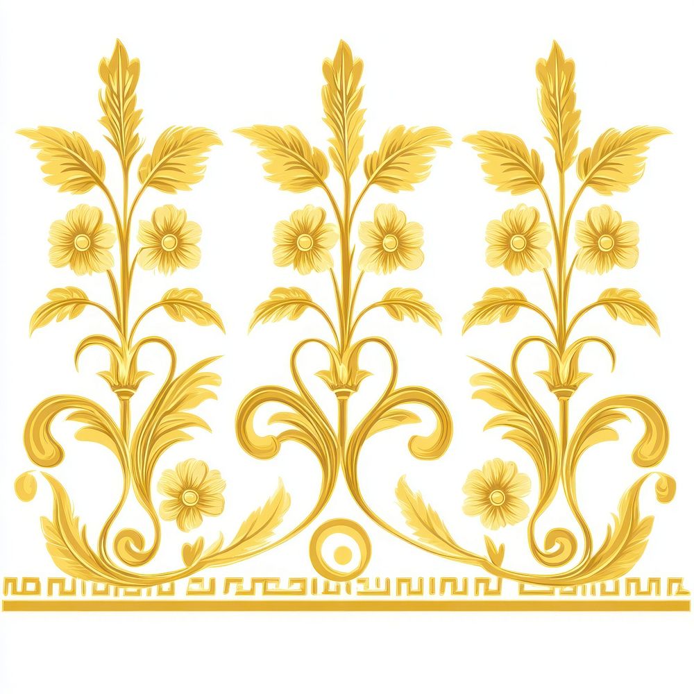 Gold decorative ancient Greek border | Free Photo Illustration - rawpixel
