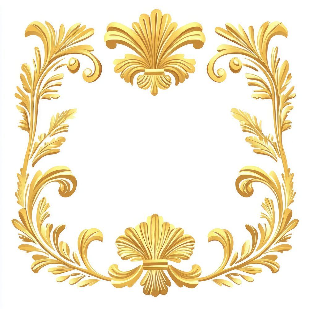Gold decorative ancient Greek frame | Free Photo Illustration - rawpixel