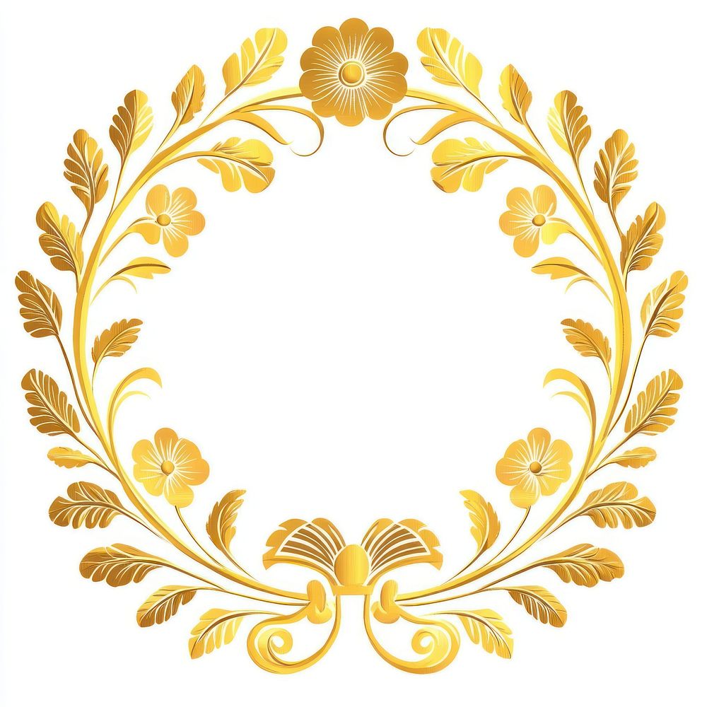 Gold decorative ancient Greek frame | Free Photo Illustration - rawpixel