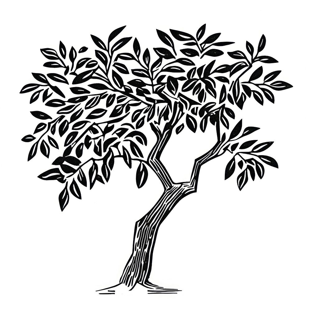 Bay laurel tree art drawing | Free Photo Illustration - rawpixel