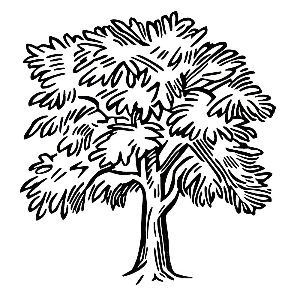 European ash tree art drawing | Free Photo Illustration - rawpixel