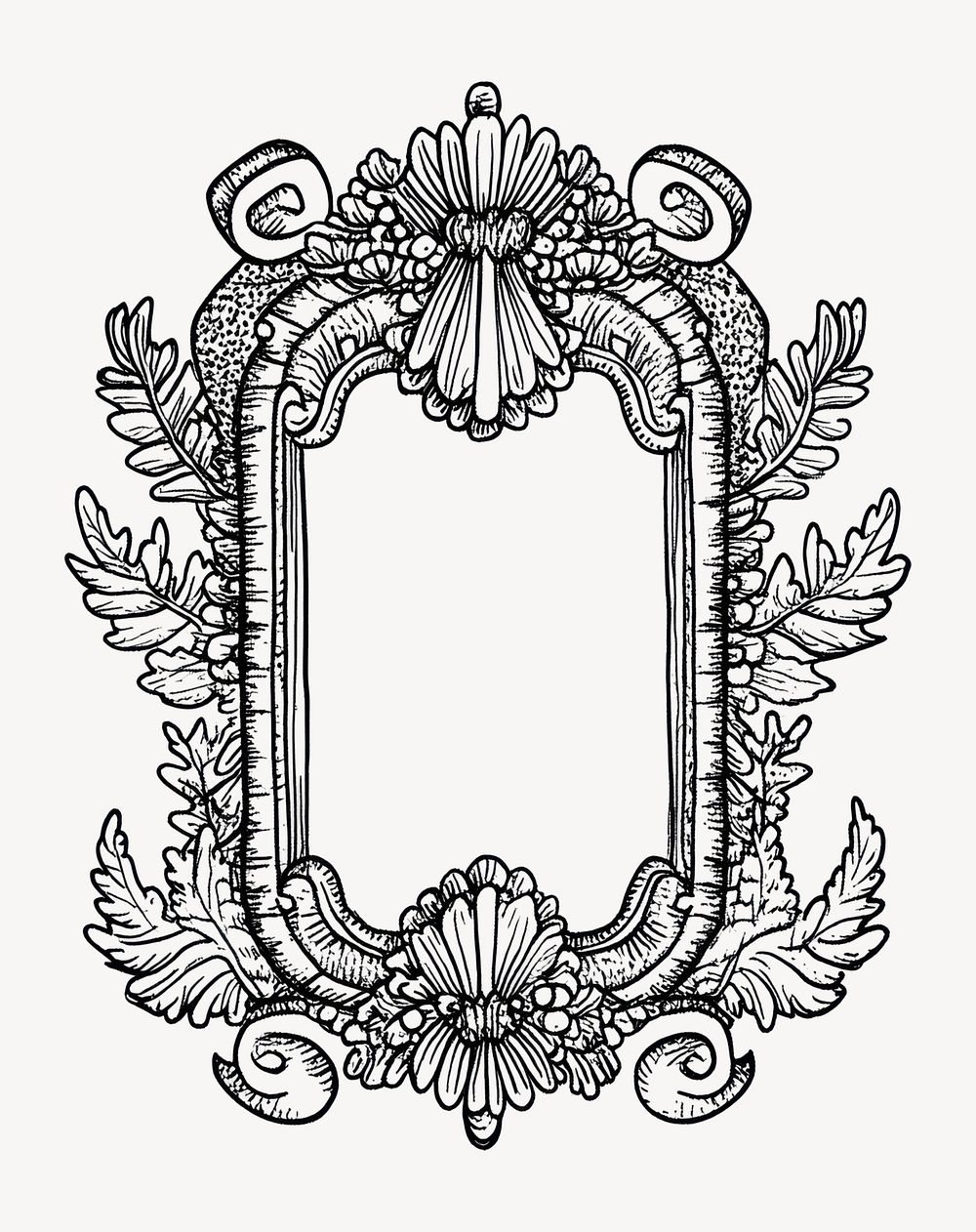 Rectangle shape Frame frame art | Free Vector - rawpixel