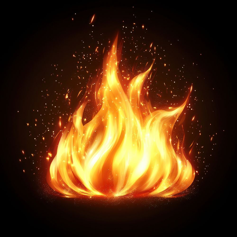 Big fire element background flames | Free Photo - rawpixel
