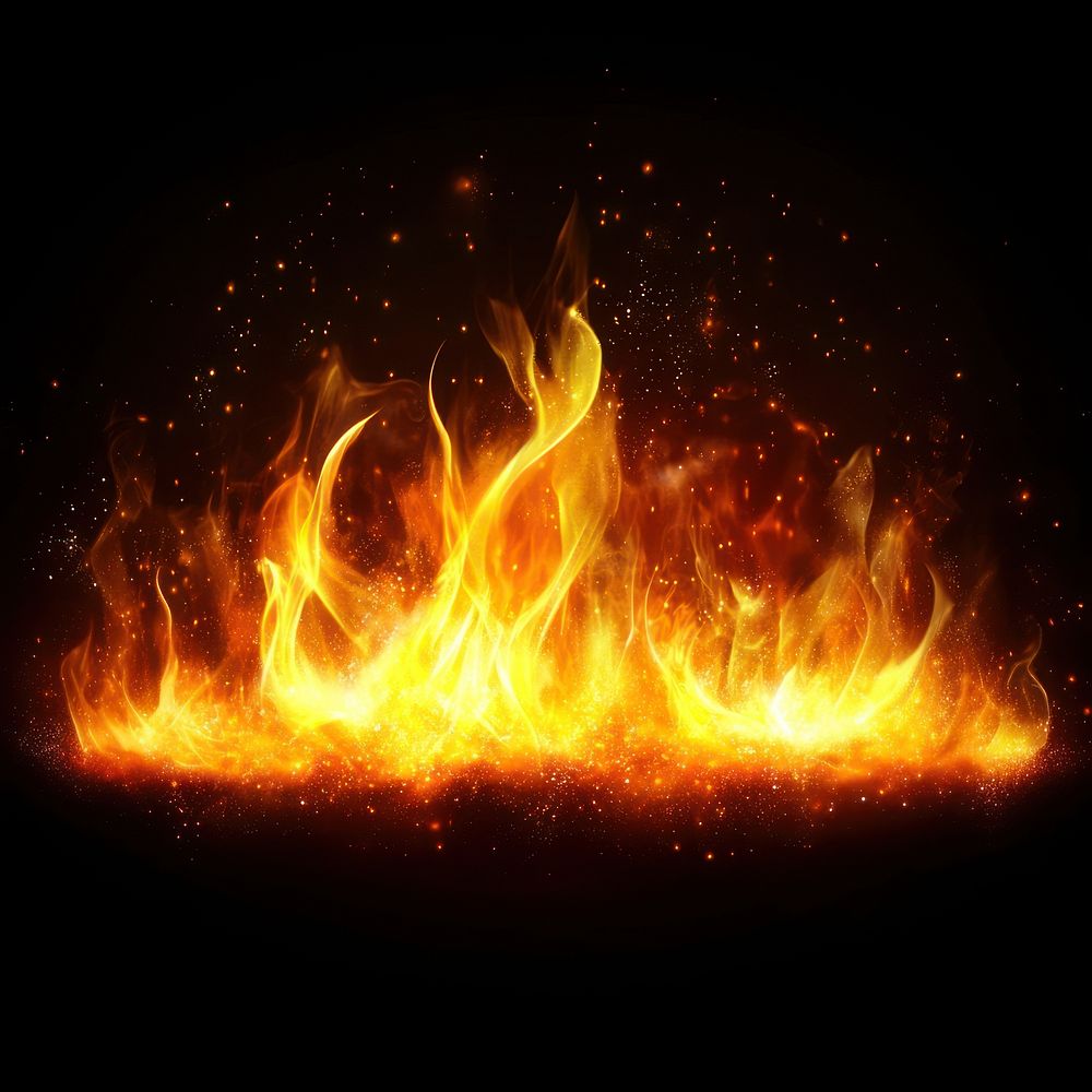 Blurred big fire element background | Free Photo - rawpixel