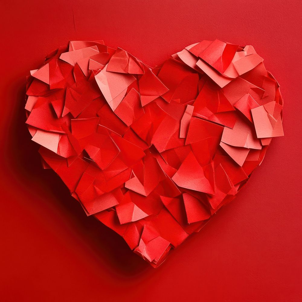 Sticky note heart symbol paper | Free Photo - rawpixel