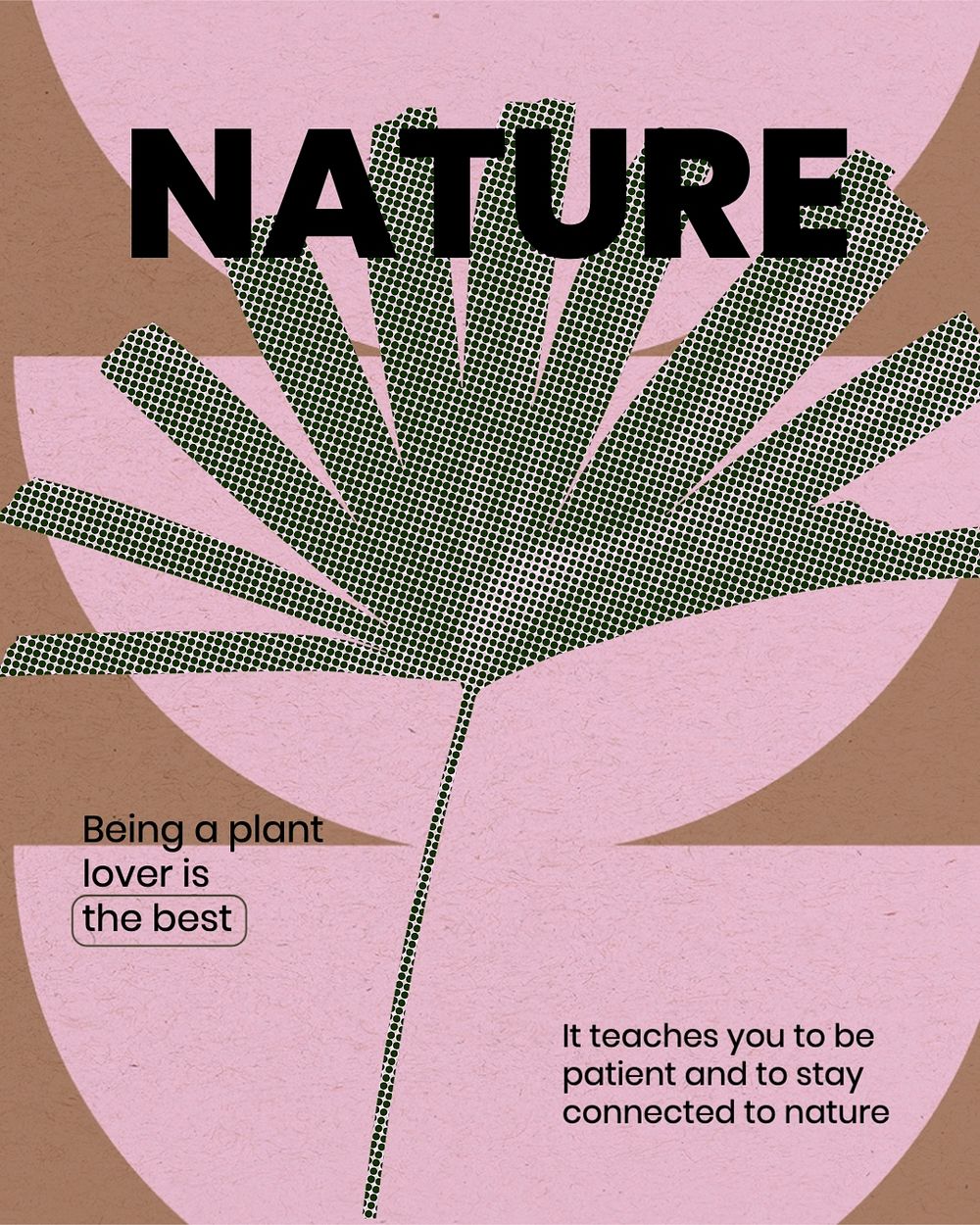 Nature message instagram post template, | Free Photo - rawpixel