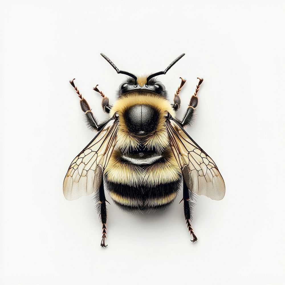 Bumblebee photography detailed insect. | Free Photo - rawpixel