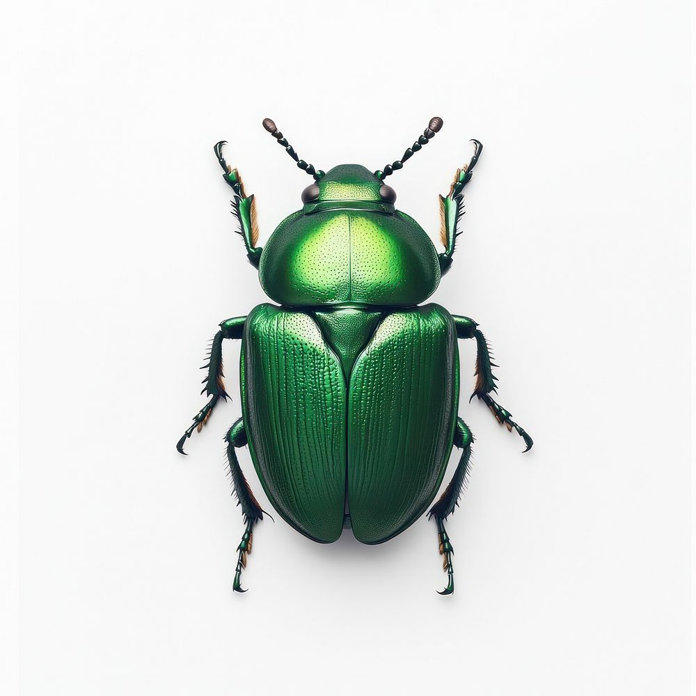Green beetle insect invertebrate illustration. | Free Photo - rawpixel
