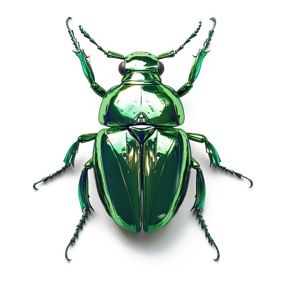 Green beetle insect invertebrate illustration | Free Photo - rawpixel