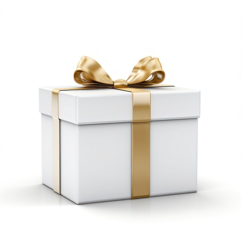 White gift box ribbon. | Free Photo - rawpixel