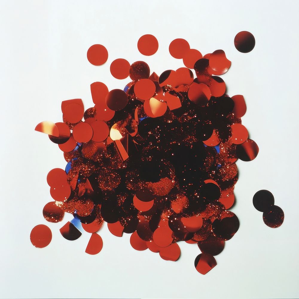 Coral confetti celebration chandelier | Free Photo - rawpixel