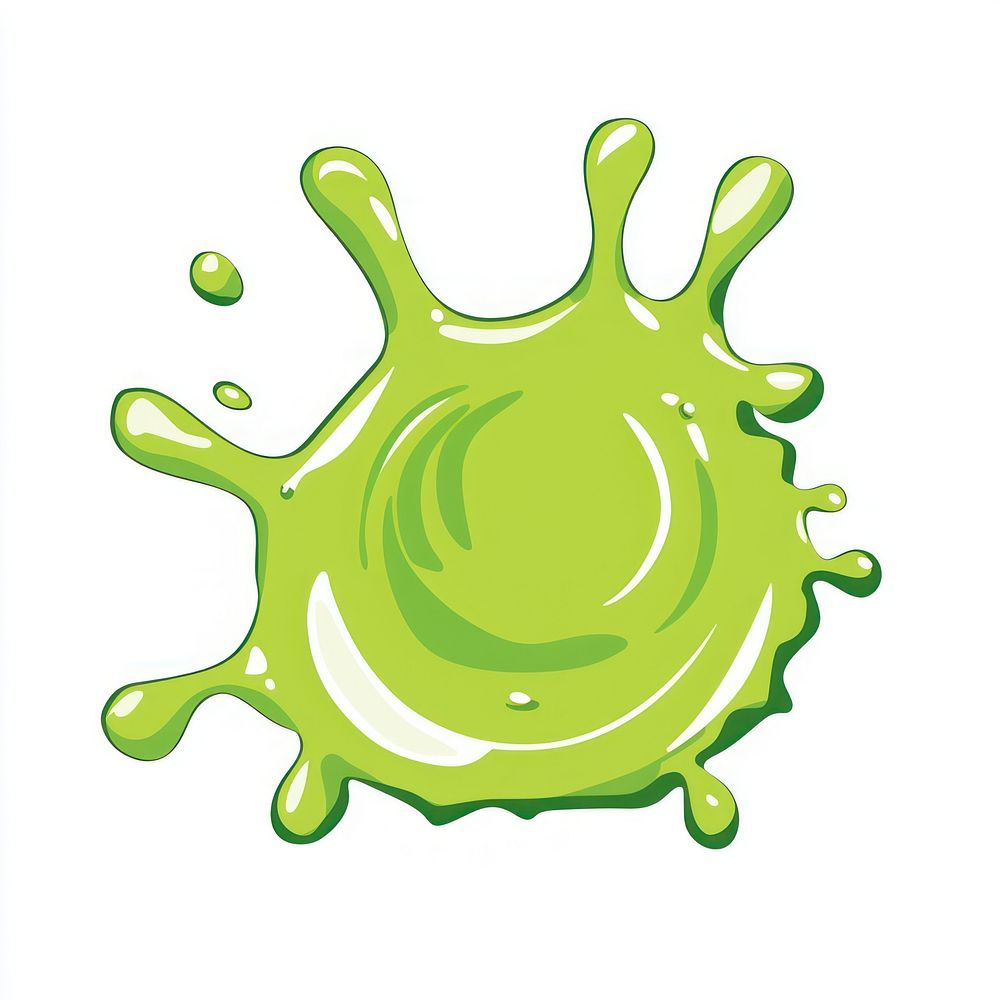 Green slime drop splash art | Free Photo Illustration - rawpixel