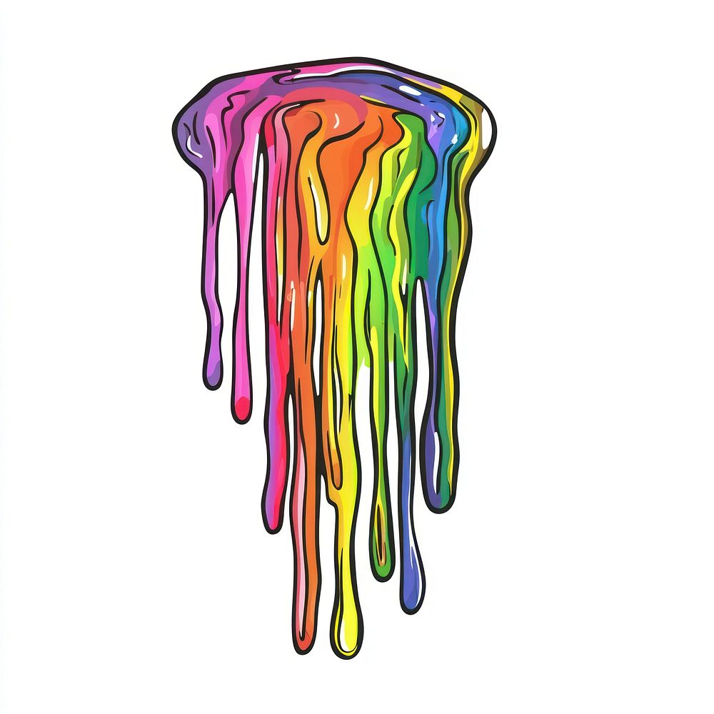 Slime drip art illustration drips. | Free Photo Illustration - rawpixel
