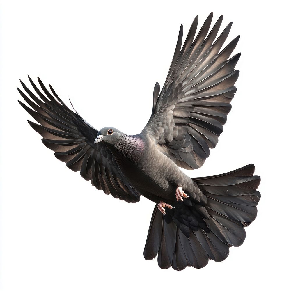 Black dove bird pigeon flying. | Free Photo - rawpixel