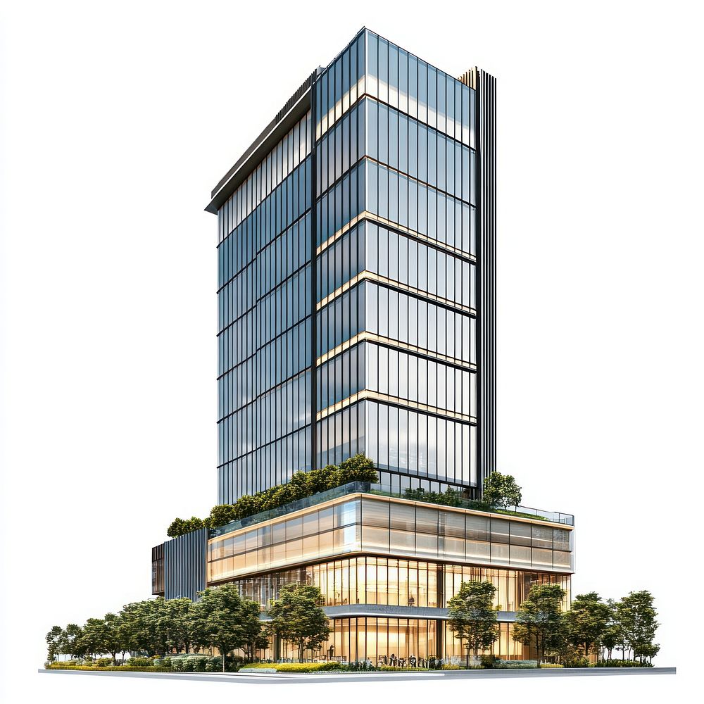 High-rise building architectural architecture skyscraper. | Free Photo ...