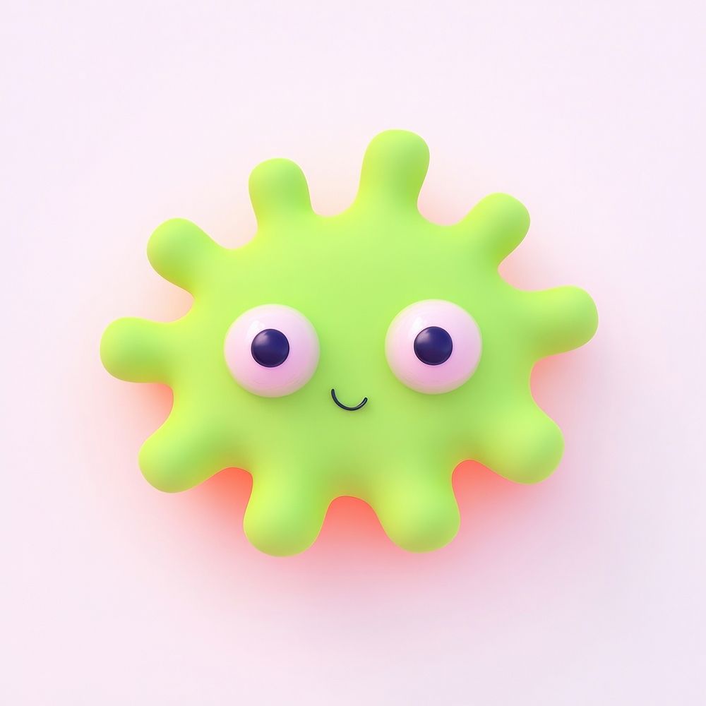 Coral character cartoon green. | Free Photo Illustration - rawpixel