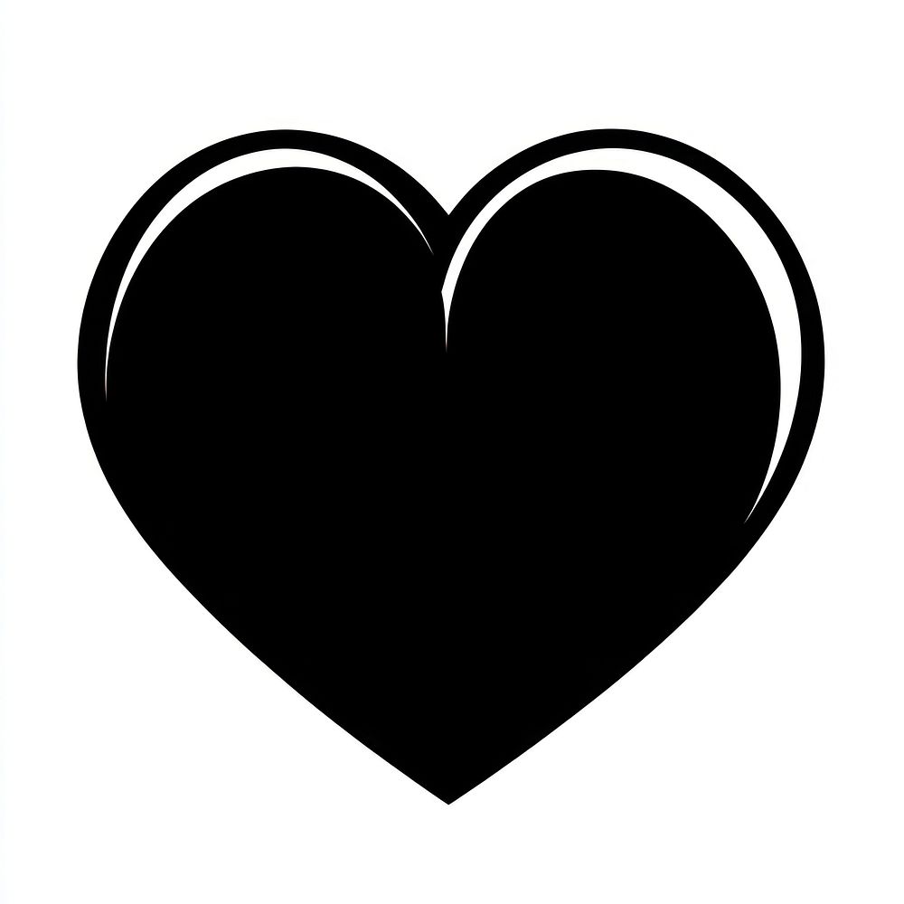 Black mini heart icon illustration | Free Photo Illustration - rawpixel