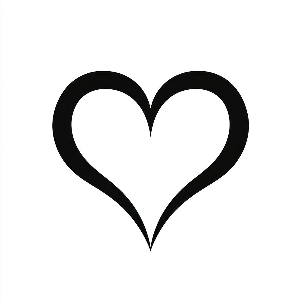 Black mini heart icon illustration | Free Photo Illustration - rawpixel