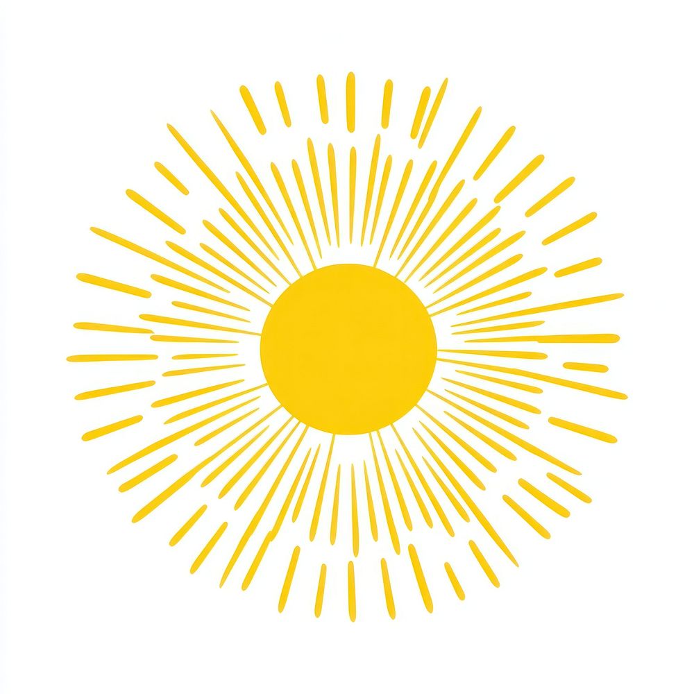 Sun ray icon yellow rays | Free Photo Illustration - rawpixel