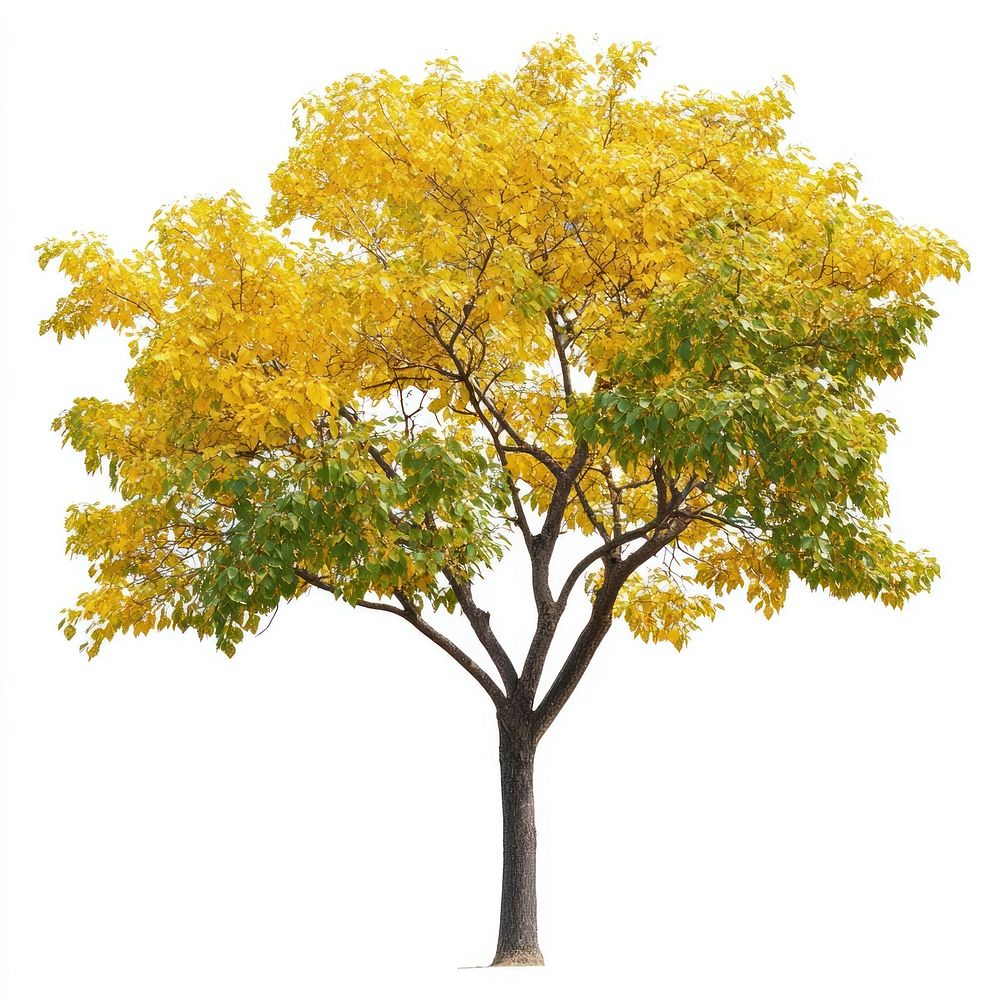 Real yellow green tree isolated | Free Photo - rawpixel
