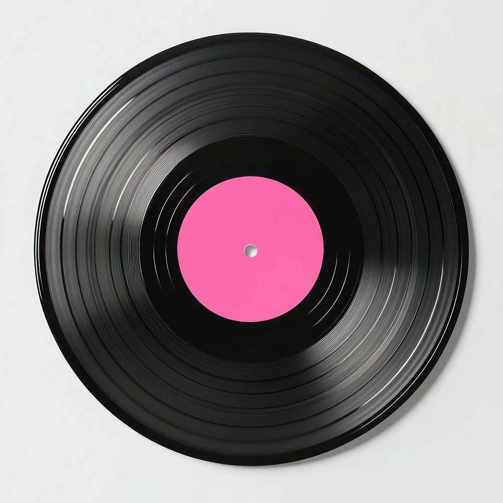 Black vinyl record black pink | Free Photo - rawpixel