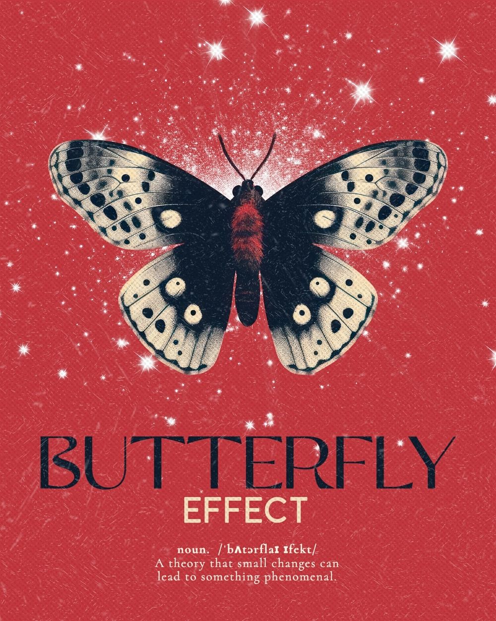 Butterfly effect Instagram post template | Free Photo - rawpixel