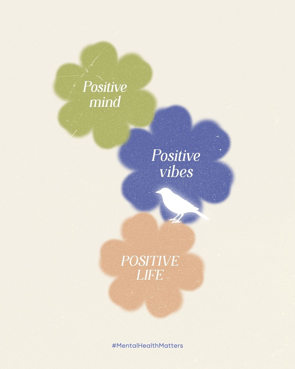 Positive mind, Instagram post template | Free Photo - rawpixel