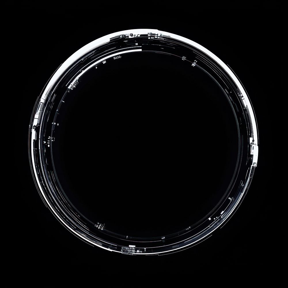 Circular audio visualizer black photography | Free Photo Illustration - rawpixel