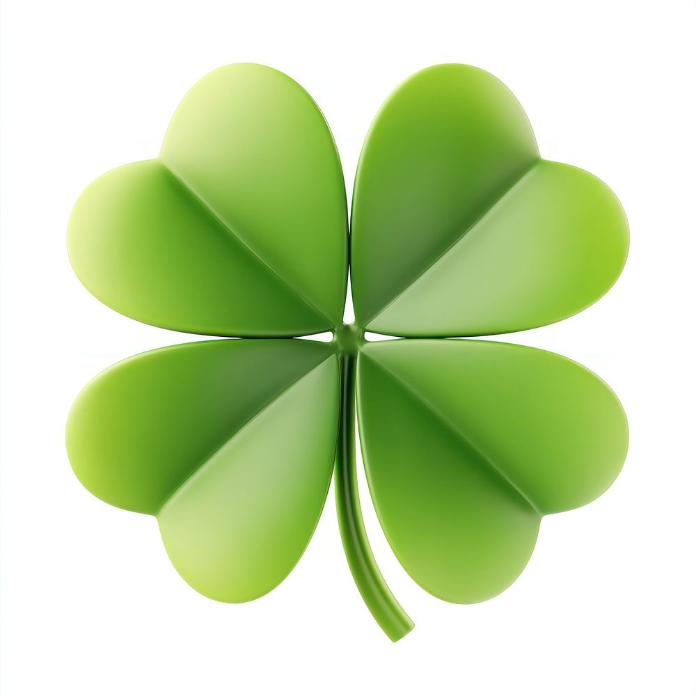 Green four-leaves clover-shaped leaf four-leaf | Free Photo ...