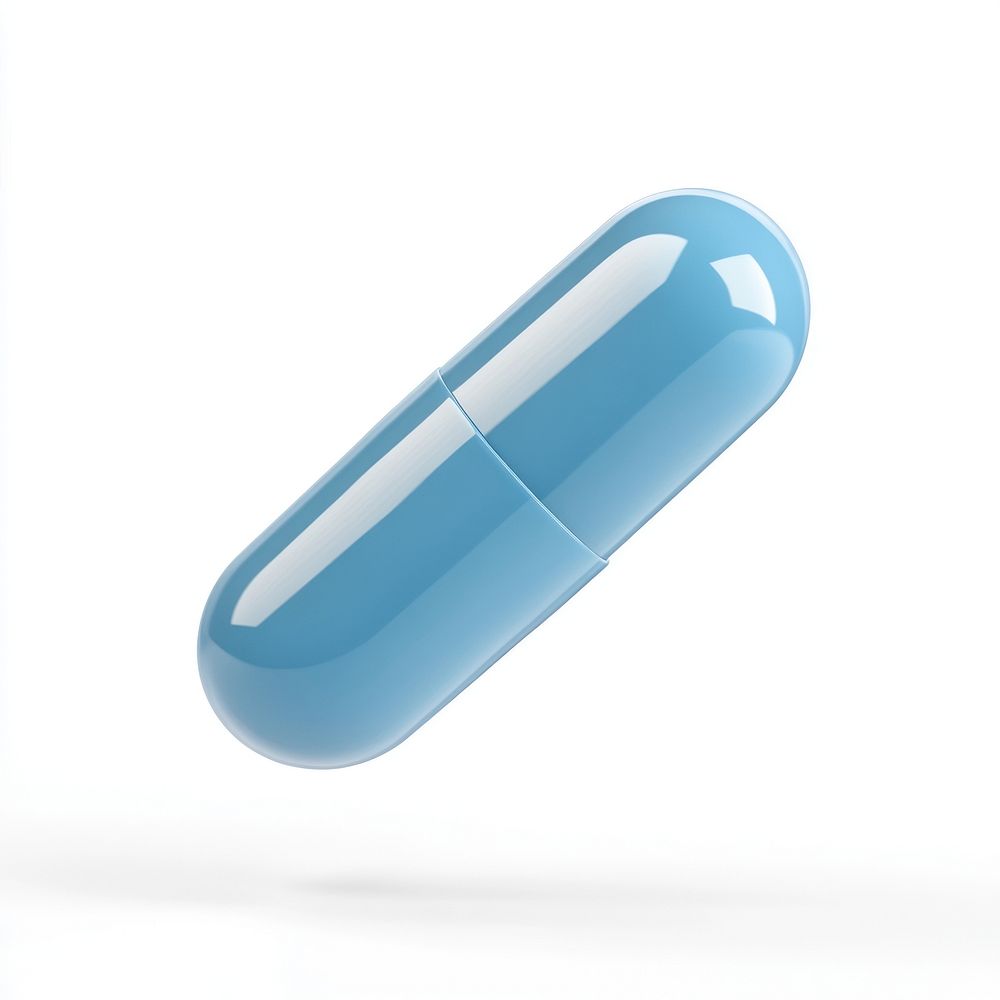 soft blue oval pill flying | Free Photo - rawpixel