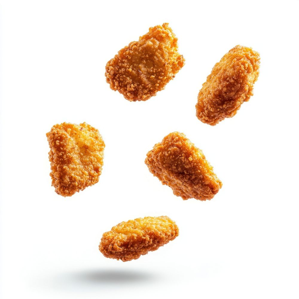 Crispy nugget pieces flying air | Free Photo - rawpixel