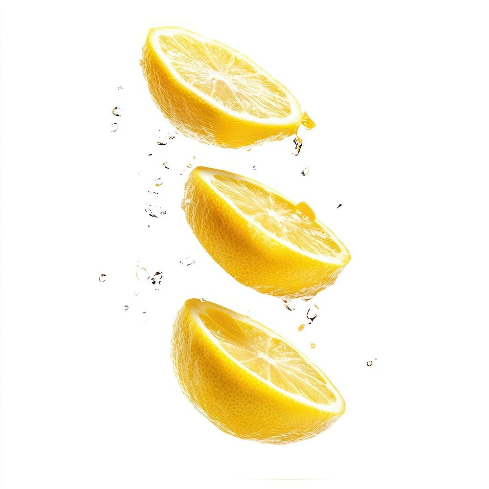 Falling lemon slices background fruit | Free Photo - rawpixel