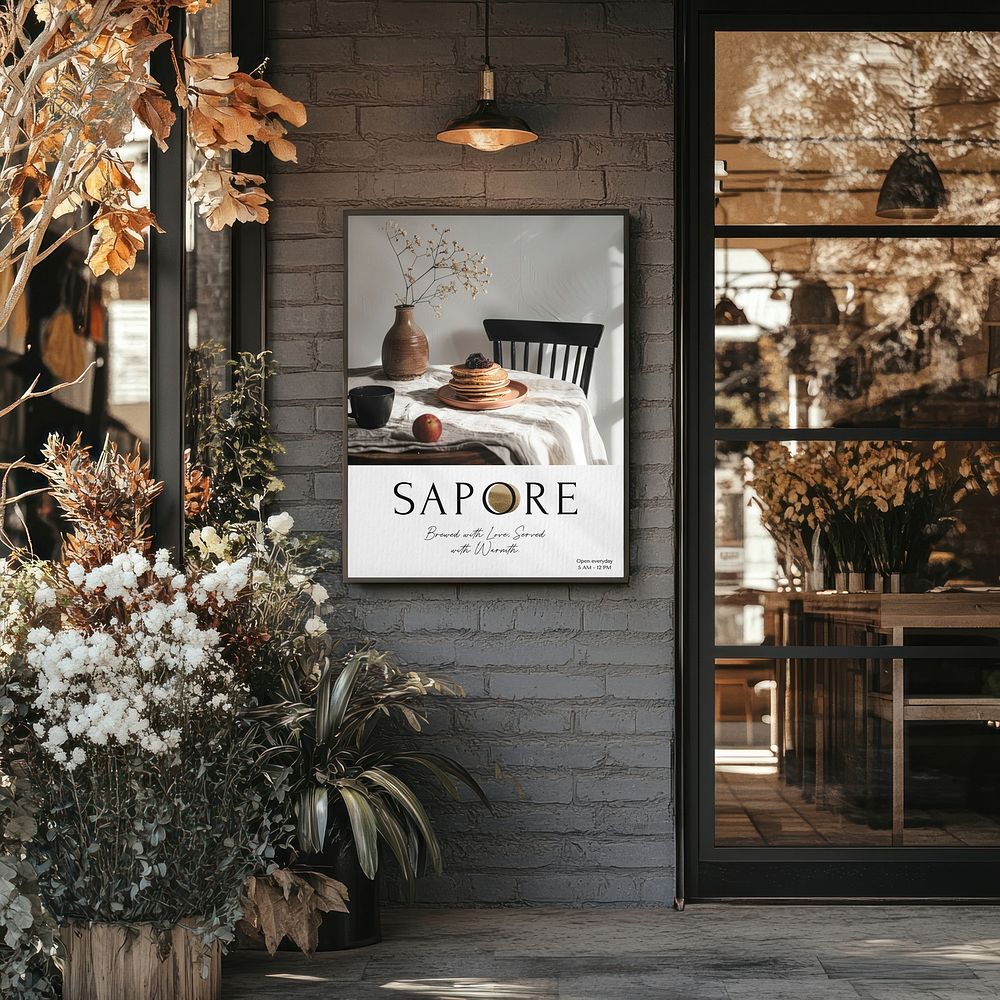 Restaurant Interior Mockup Plants Design Images | Free Photos, PNG ...