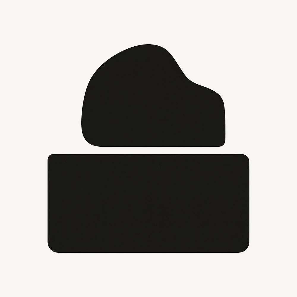 Silhouette of cupcake icon | Free Photo Illustration - rawpixel