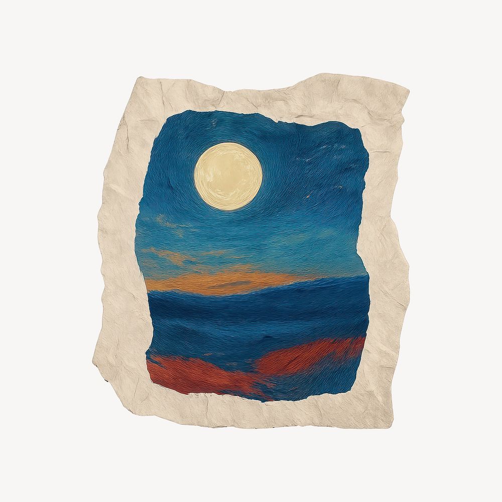 Moon+portraits Texture Art Sky Paper Landscape Images | Free Photos ...
