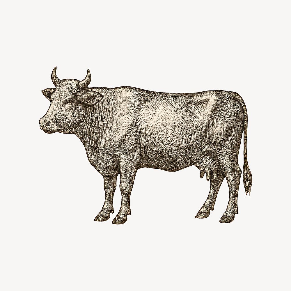 Cow+farming Cattle Shadow PNG Images | Free Photos, PNG Stickers ...