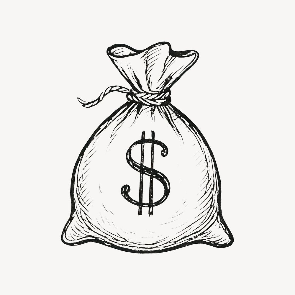 Drawing+of+money Transparent Vintage Background Black Images | Free ...