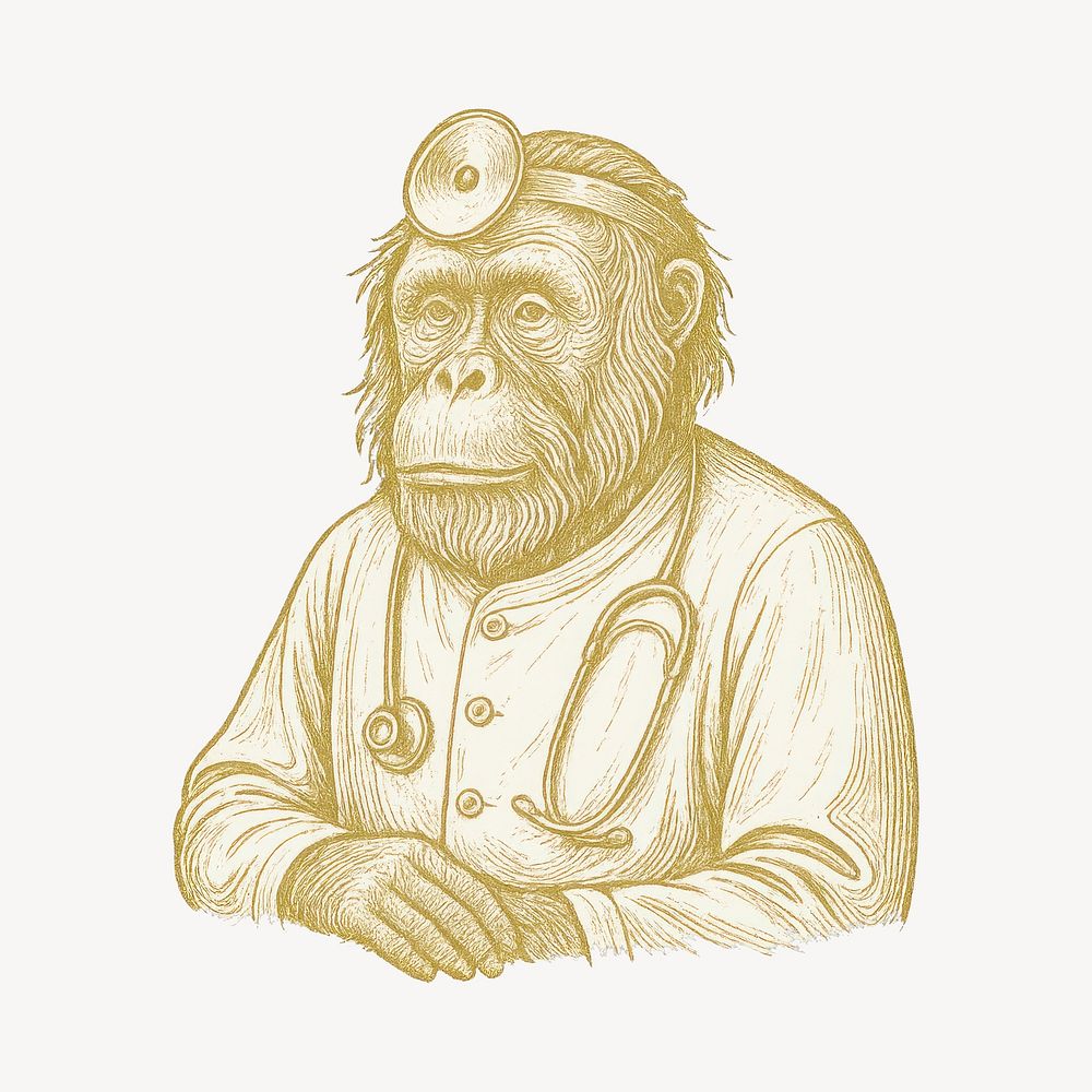 Monkey+outline+images Texture Images | Free Photos, PNG Stickers ...