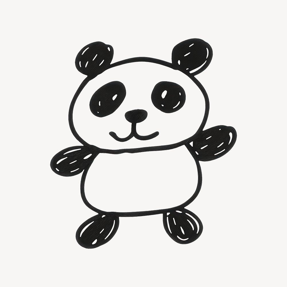 Panda+black Art Images | Free Photos, PNG Stickers, Wallpapers ...