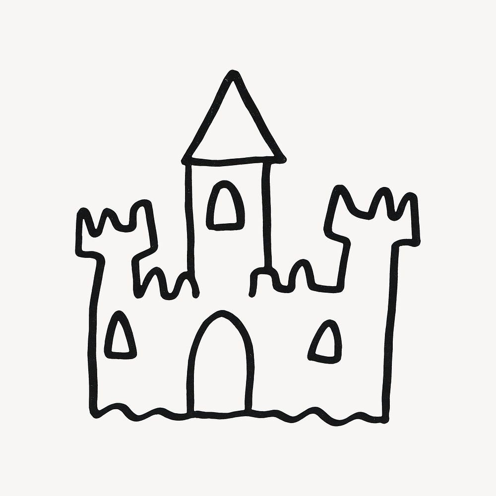 Sketch Castle Architecture Images | Free Photos, PNG Stickers ...