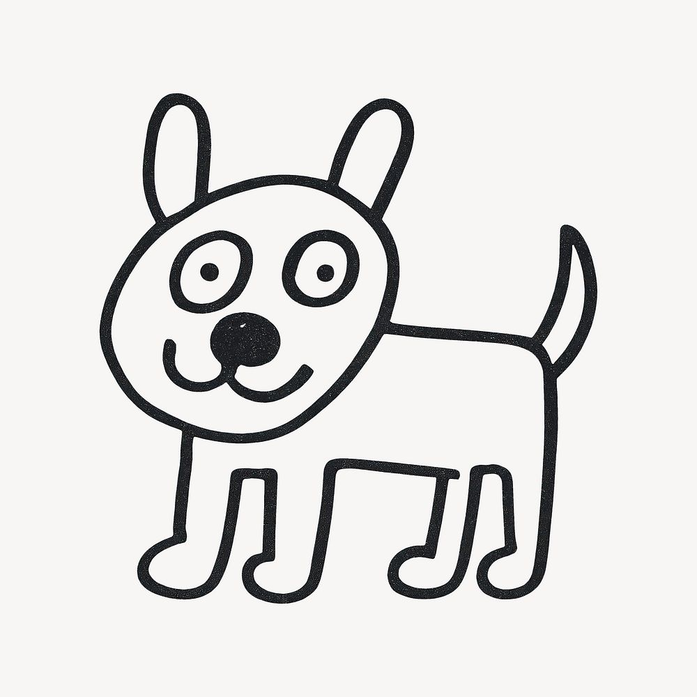 Black+puppy Cartoon Images | Free Photos, PNG Stickers, Wallpapers ...