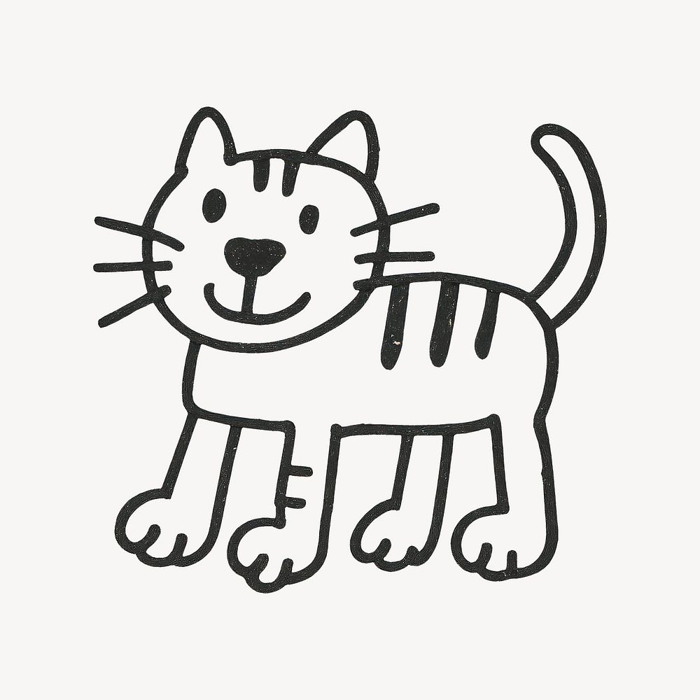 Funny Cat Drawing Cartoon Images | Free Photos, PNG Stickers ...