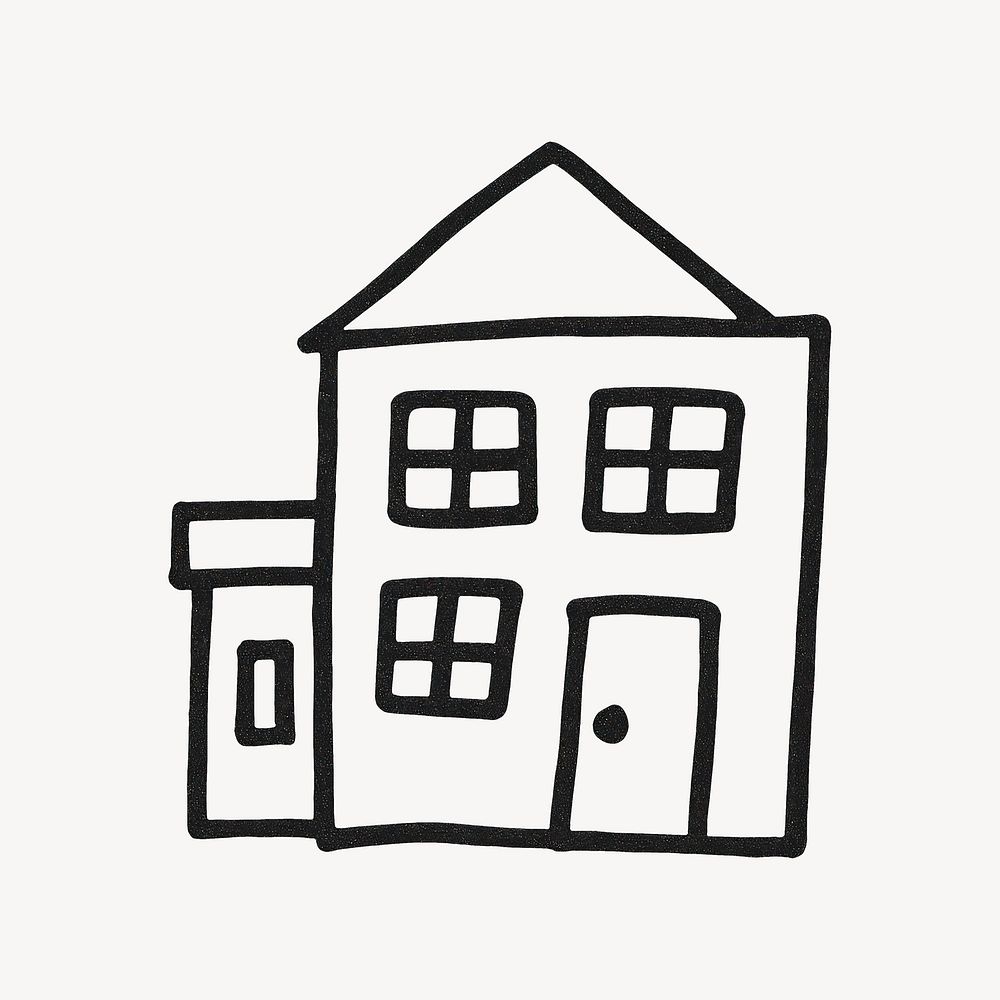 Home Doodle Shadow Drawing Images | Free Photos, PNG Stickers ...