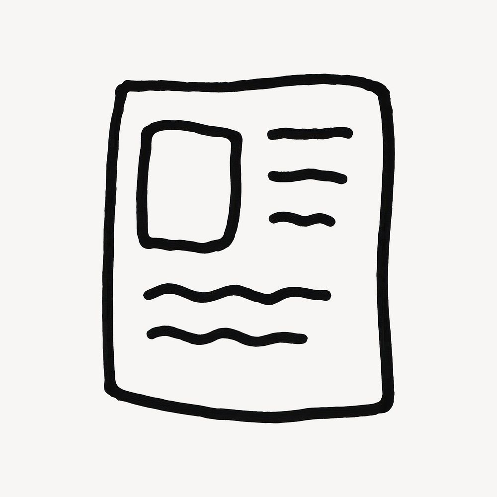 Drawing+of+newspaper Shadow Paper Isolated Images | Free Photos, PNG ...