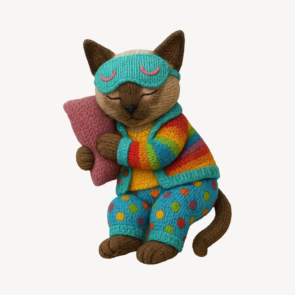 Pajamas+cute Cat Images | Free Photos, PNG Stickers, Wallpapers ...