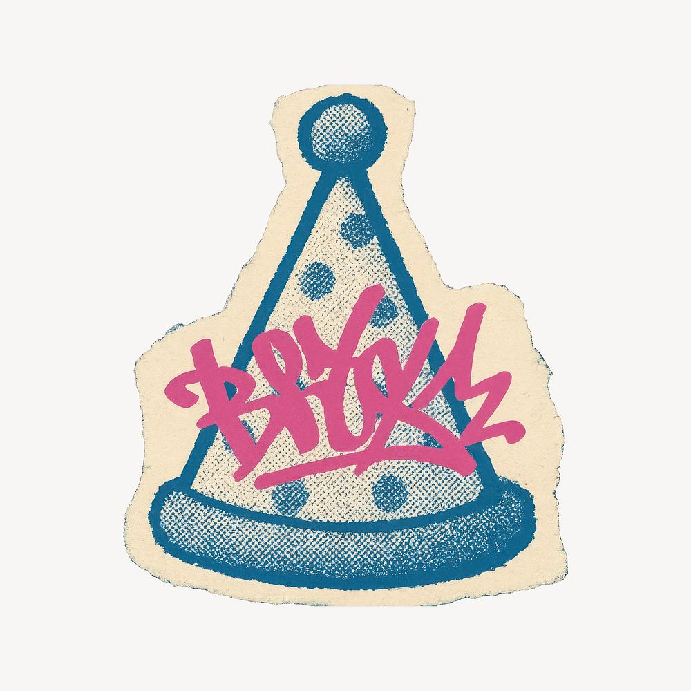 Pink Street Art PNG Paper Sticker Images | Free Photos, PNG Stickers ...