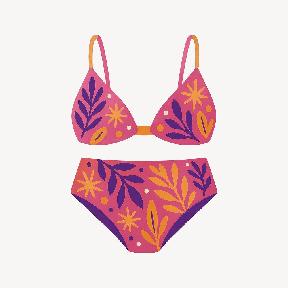 Floral+bikini PNG Images | Free Photos, PNG Stickers, Wallpapers ...
